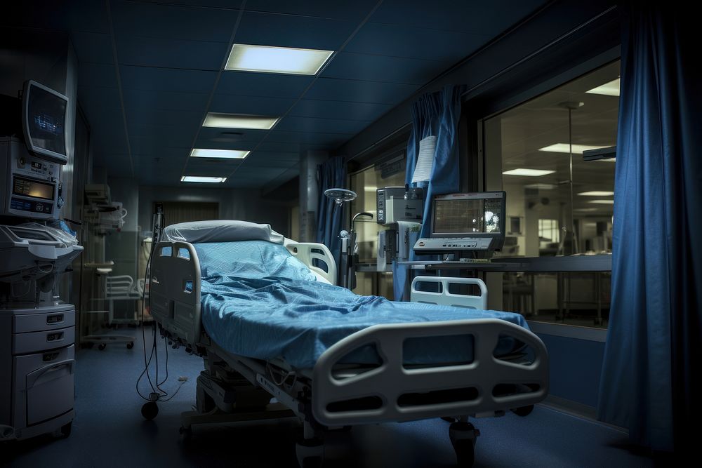 Emergency Room architecture furniture hospital. | Free Photo - rawpixel