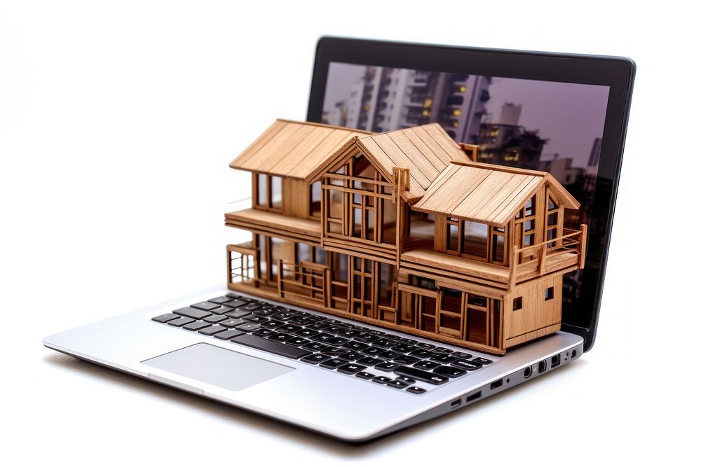 Business laptop computer building. | Free Photo - rawpixel