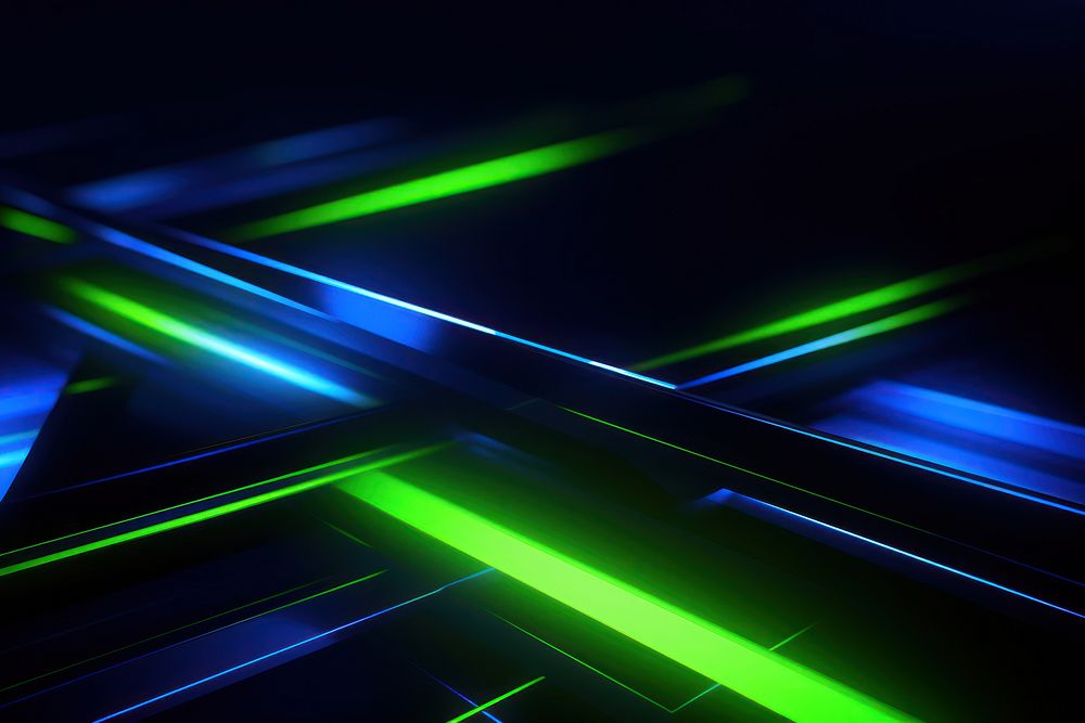 Lime green and blue neon | Free Photo Illustration - rawpixel