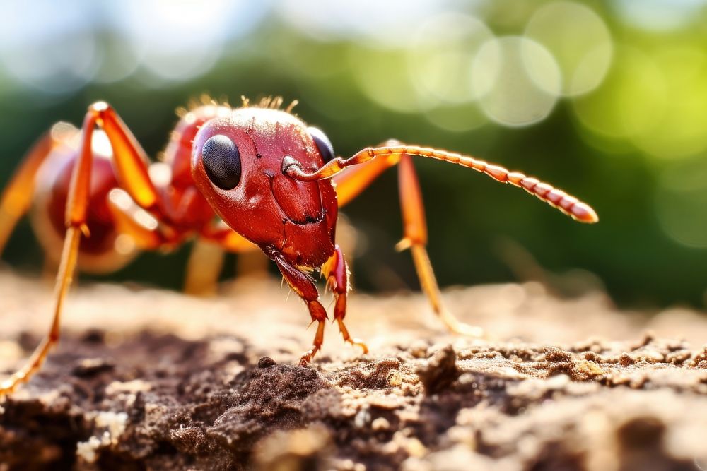 Red ant animal insect hornet. | Premium Photo - rawpixel