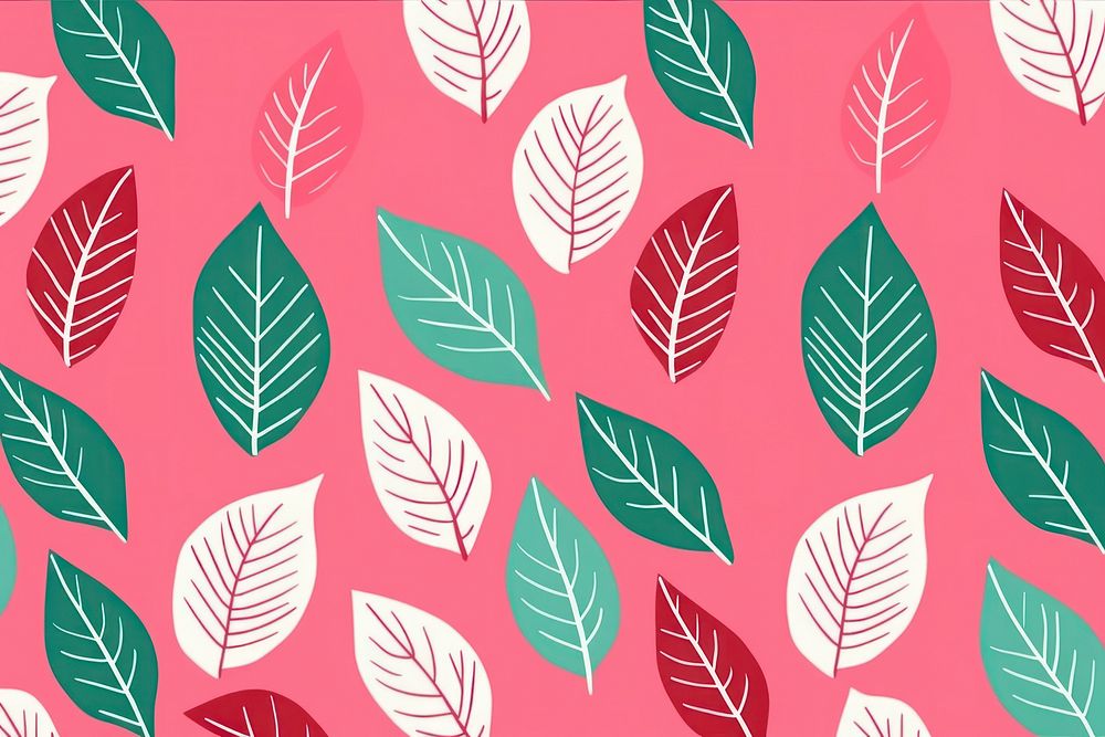Leaf pattern backgrounds plant. AI | Premium Photo Illustration - rawpixel