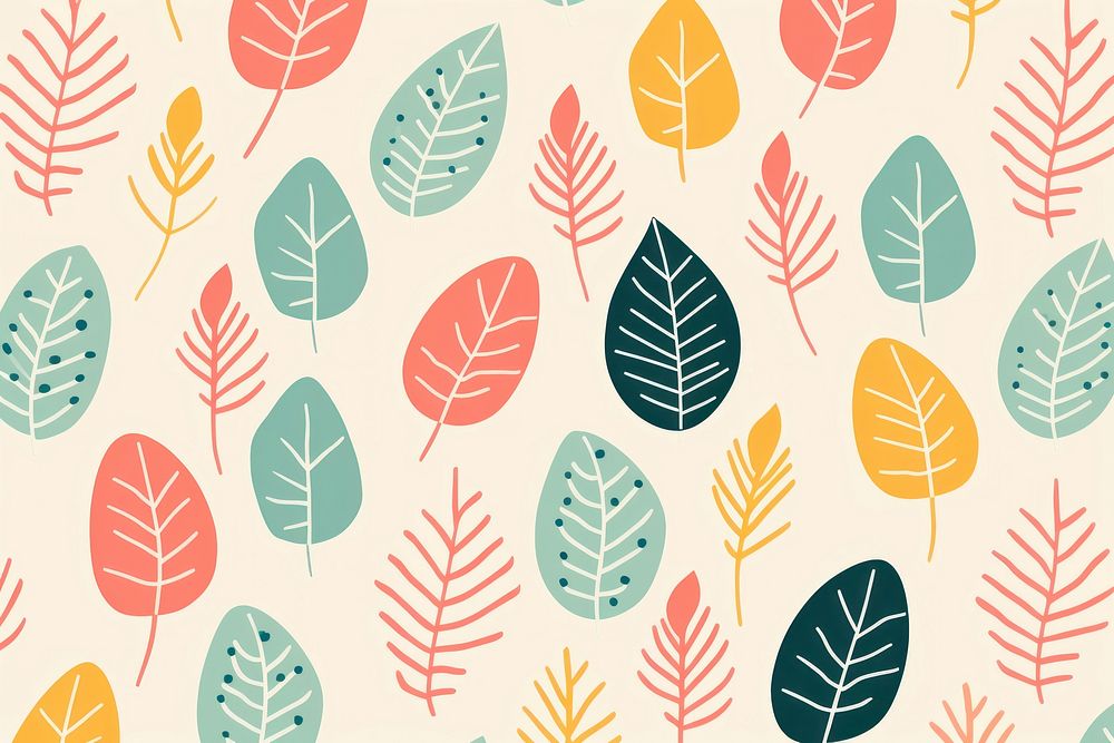 Leaf pattern backgrounds plant. AI | Premium Photo Illustration - rawpixel