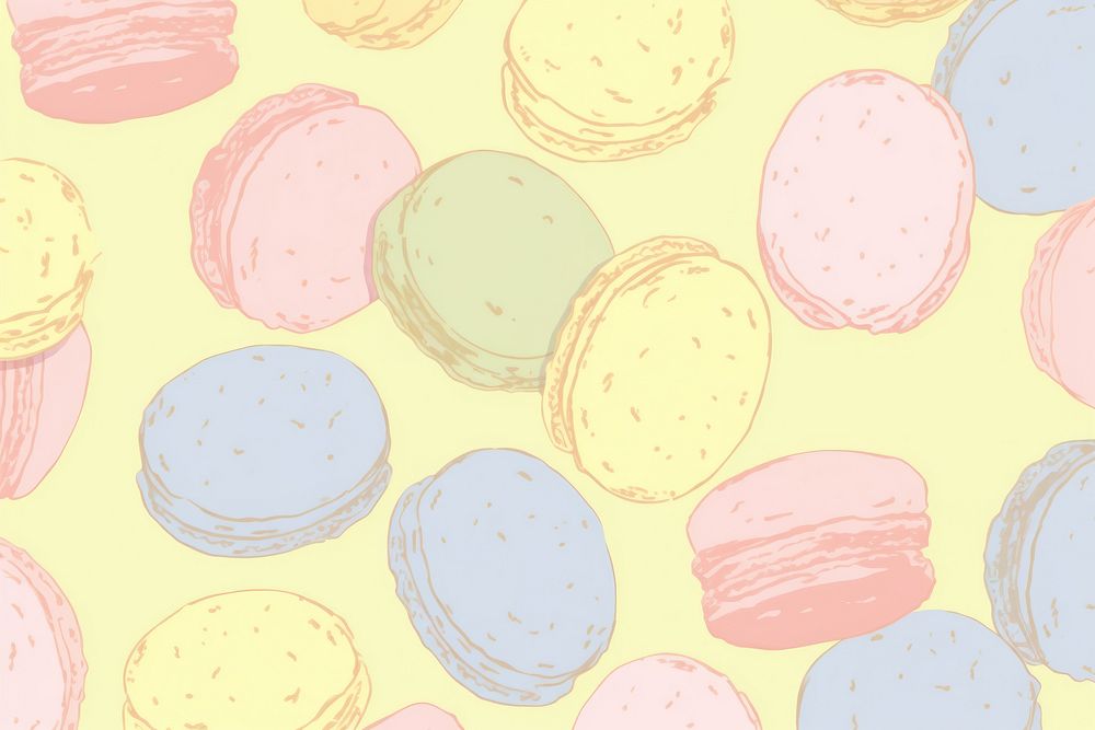 Macaron backgrounds macarons pattern. AI | Premium Photo Illustration ...