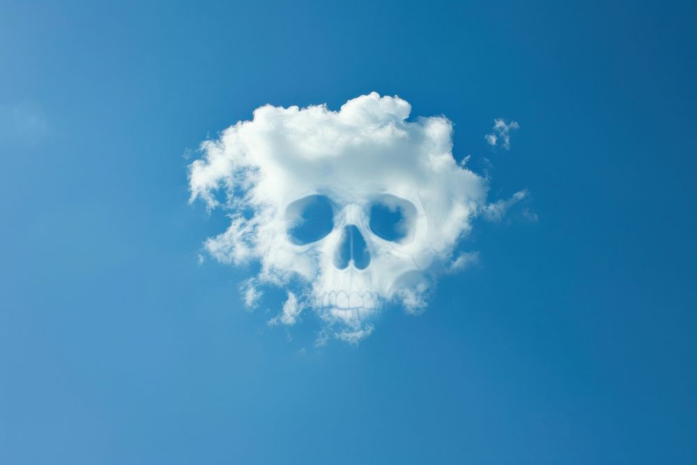 cloud shaped like skull sky | Premium Photo - rawpixel
