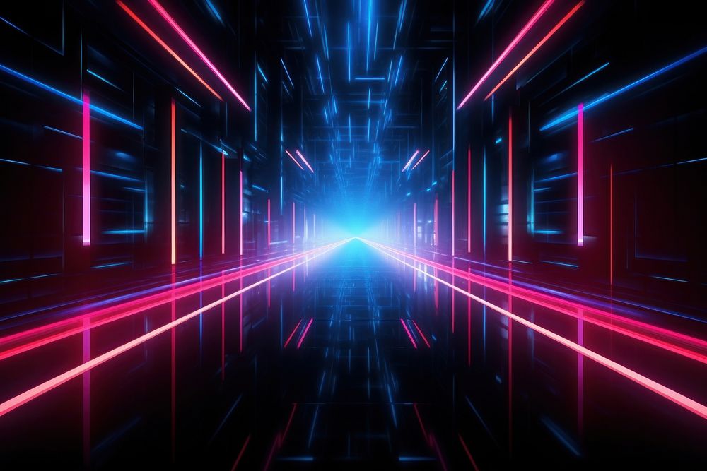 Red and blue neon background | Premium Photo Illustration - rawpixel