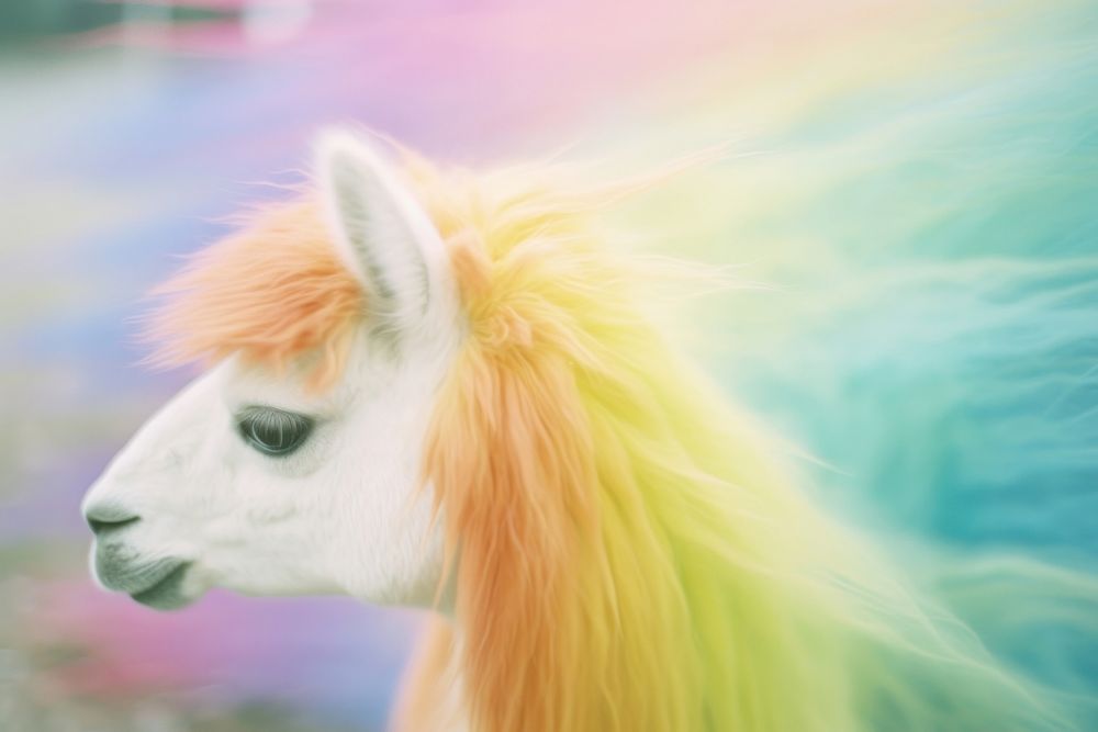 llama animal mammal horse. | Free Photo - rawpixel
