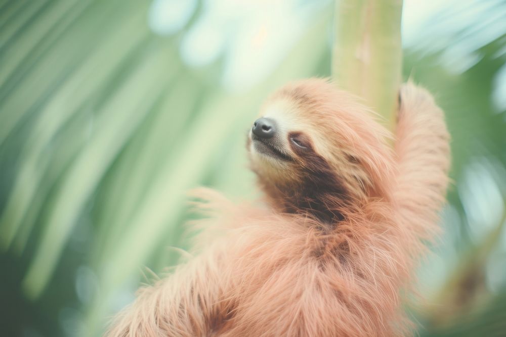 A sloth wildlife mammal animal | Free Photo - rawpixel