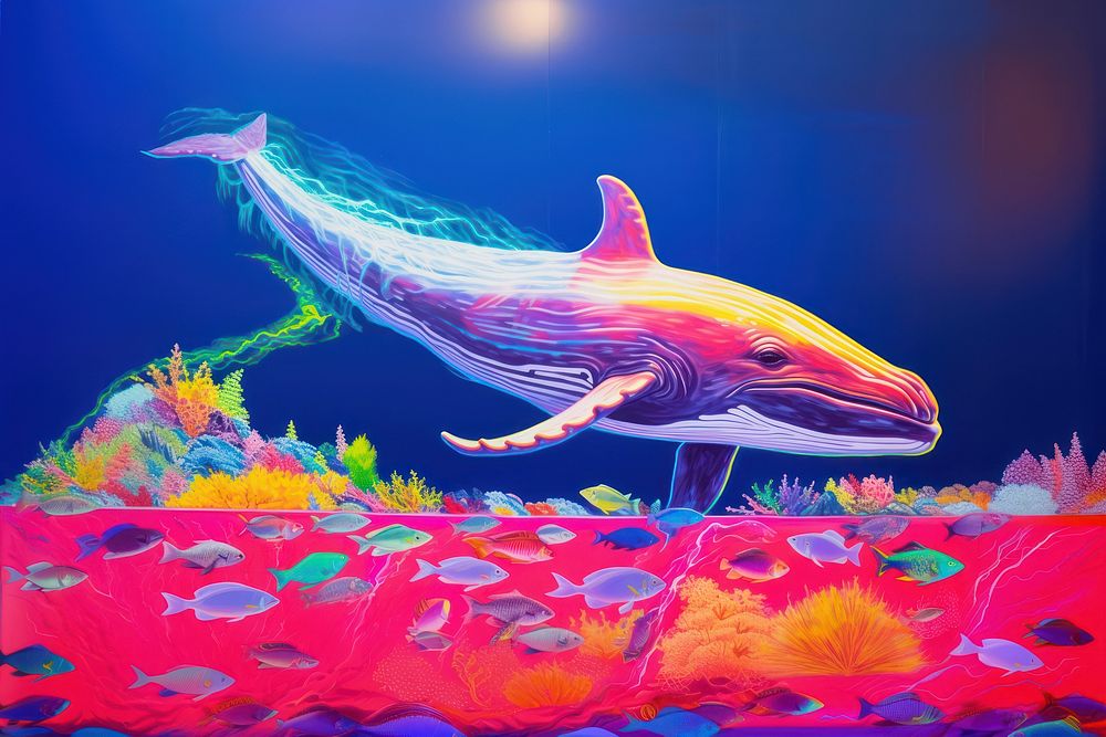 whale aquarium outdoors nature. | Premium Photo Illustration - rawpixel