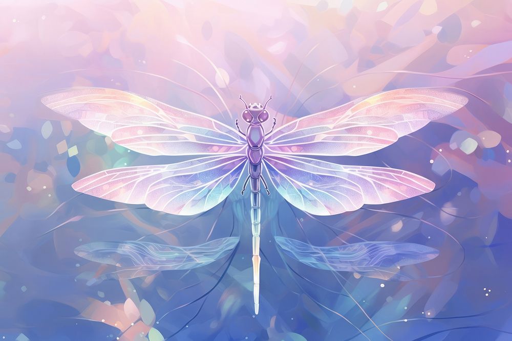 Dragonfly sky insect invertebrate backgrounds. | Free Photo ...