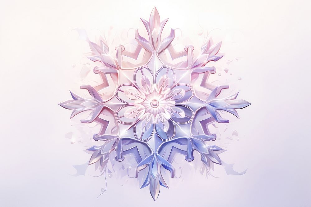 Snow crystal pattern flower plant. | Premium Photo Illustration - rawpixel
