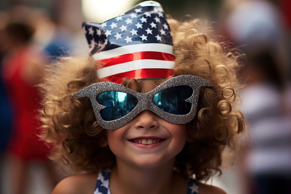 Photo 4th july sunglasses portrait | Premium Photo - rawpixel