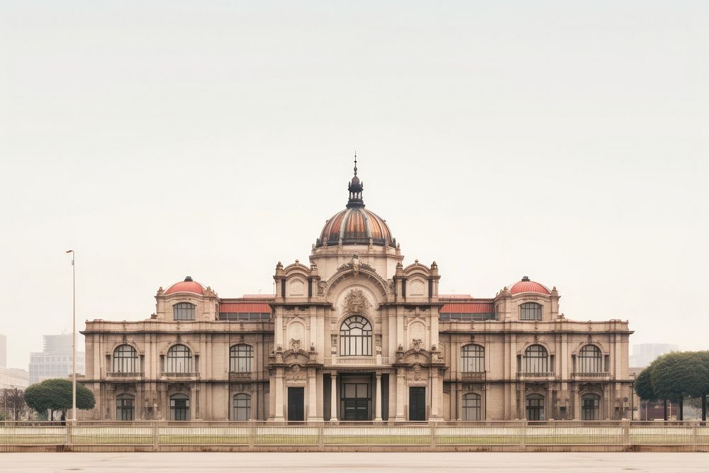 mexico city architecture building courthouse. | Premium Photo - rawpixel