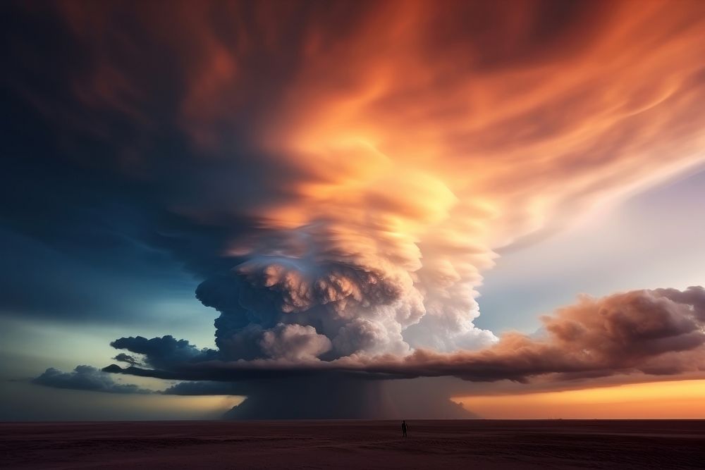 big cloud sky outdoors nature. | Premium Photo Illustration - rawpixel