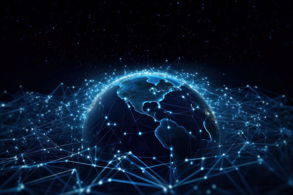 World Connections backgrounds futuristic technology. | Premium Photo ...