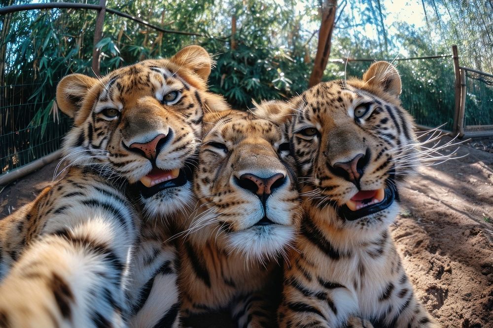 Lion and tiger and leopard | Free Photo - rawpixel