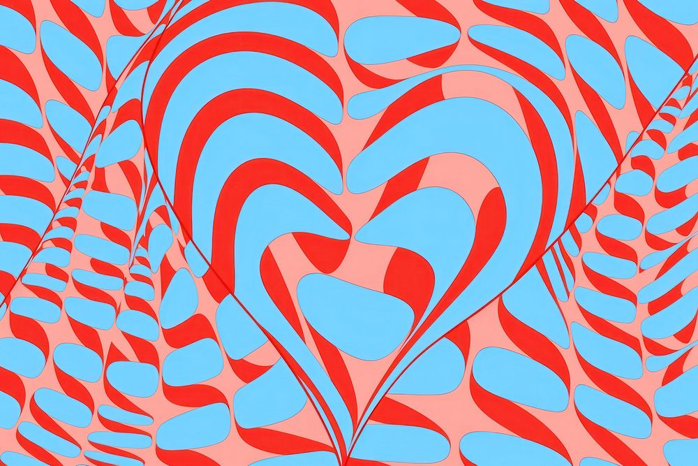 Heart pattern abstract line. | Premium Photo Illustration - rawpixel