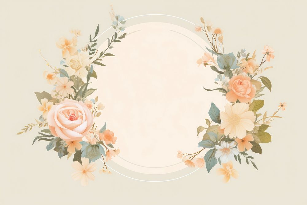 Wedding flower frame pattern plant | Premium Photo Illustration - rawpixel