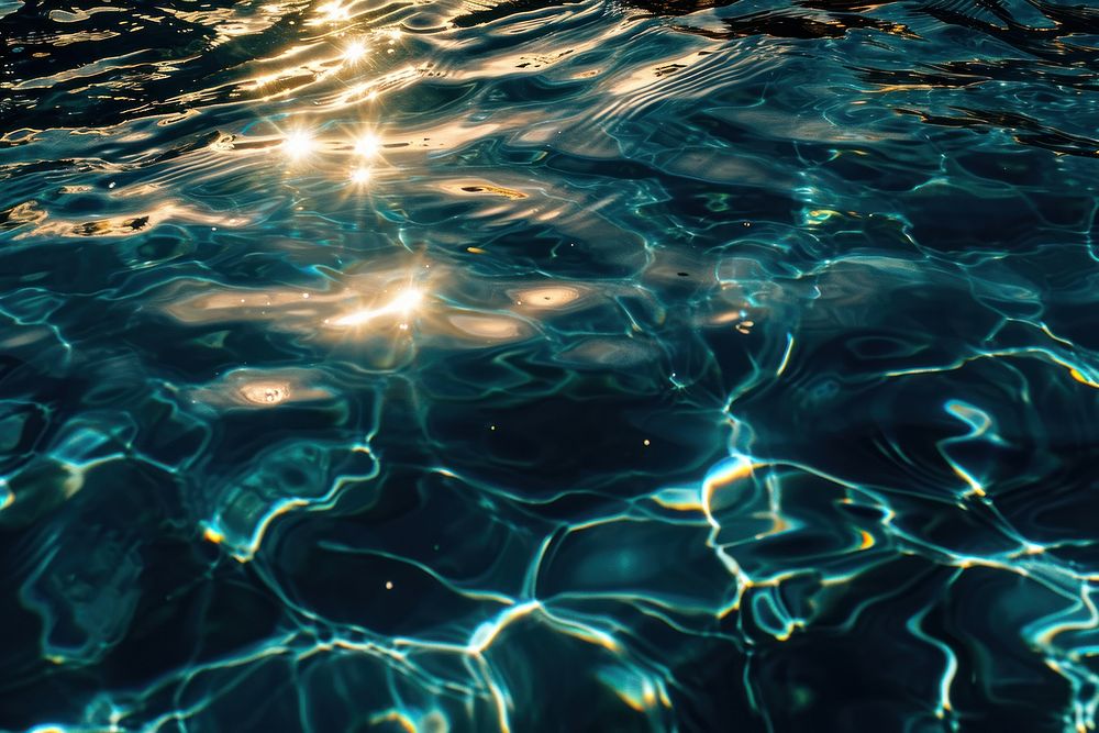 Sunlight hits surface water backgrounds | Premium Photo - rawpixel