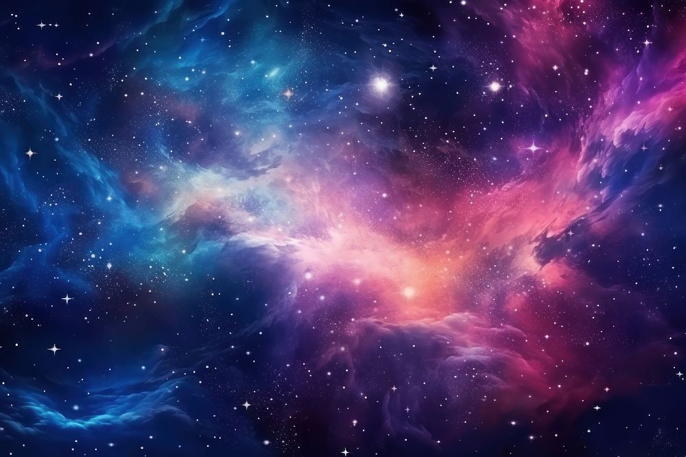 Surrealism painting galaxy backgrounds astronomy | Premium Photo ...