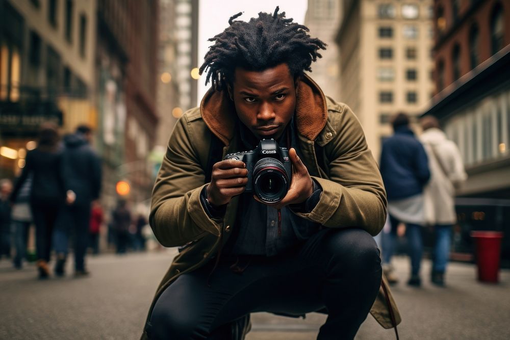 African American photography portrait camera. | Premium Photo - rawpixel