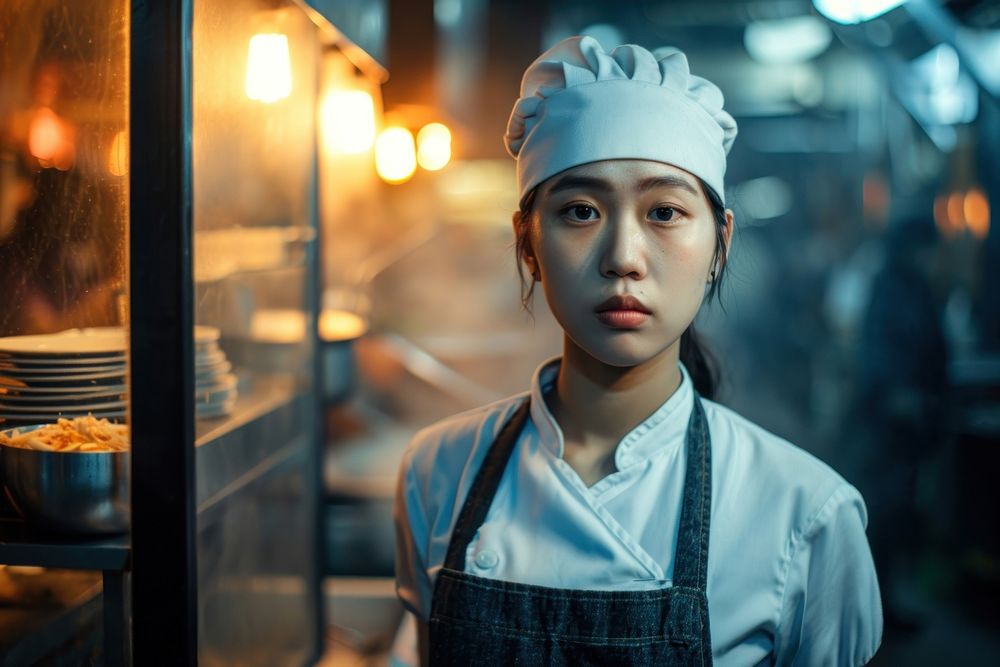 Laos female chef restaurant portrait | Free Photo - rawpixel