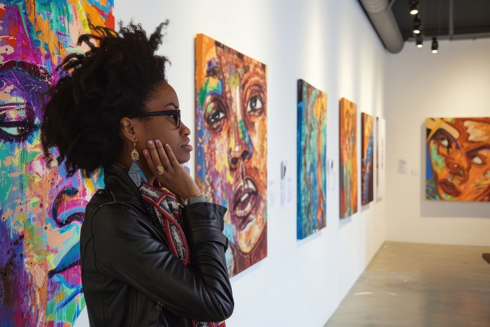 Multi ethnic art curator gallery | Free Photo - rawpixel