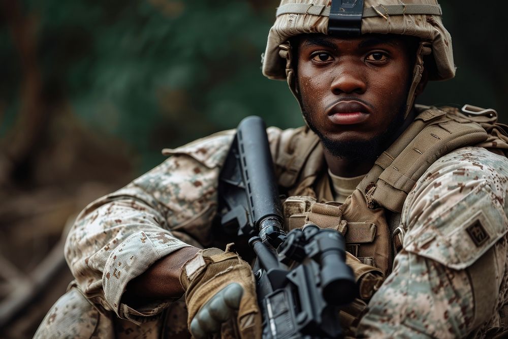 Multi ethnic soldier department military | Free Photo - rawpixel