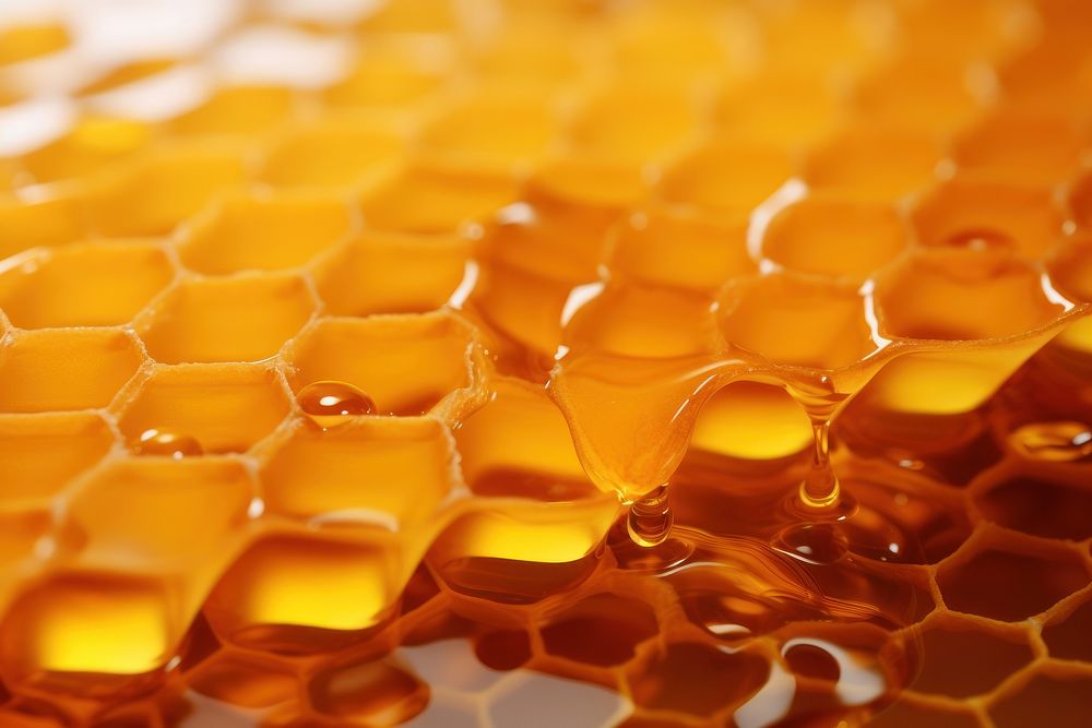 Honey backgrounds honeycomb apiculture | Free Photo - rawpixel