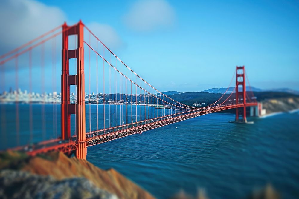 Golden gate bridge suspension bridge | Free Photo - rawpixel