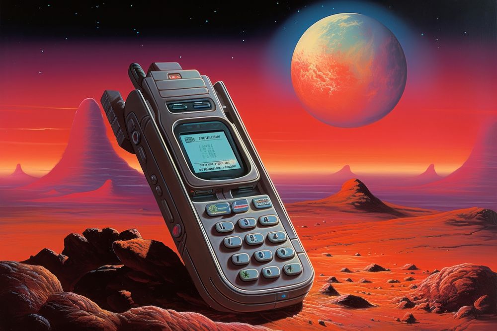 Astronomy phone moon electronics. | Free Photo Illustration - rawpixel