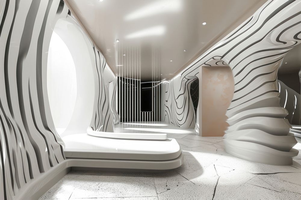 Conceptual abstract design interior architecture | Free Photo - rawpixel