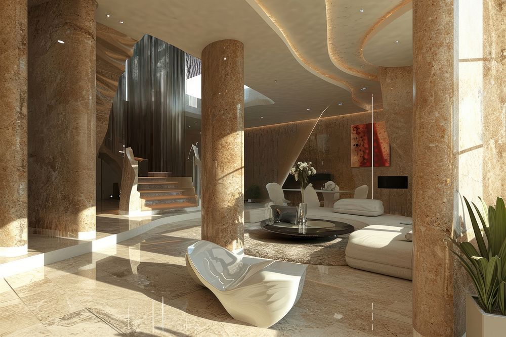 Conceptual abstract design interior architecture | Premium Photo - rawpixel