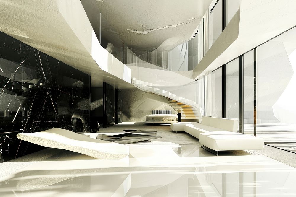 Conceptual abstract design interior architecture | Premium Photo - rawpixel