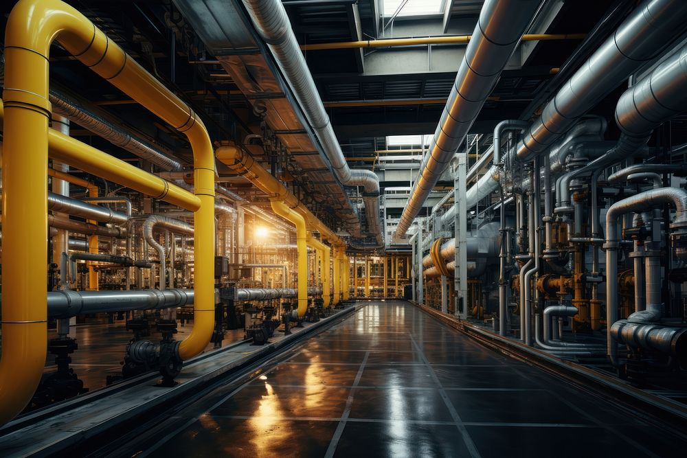 Pipelines and valves factory architecture | Free Photo - rawpixel