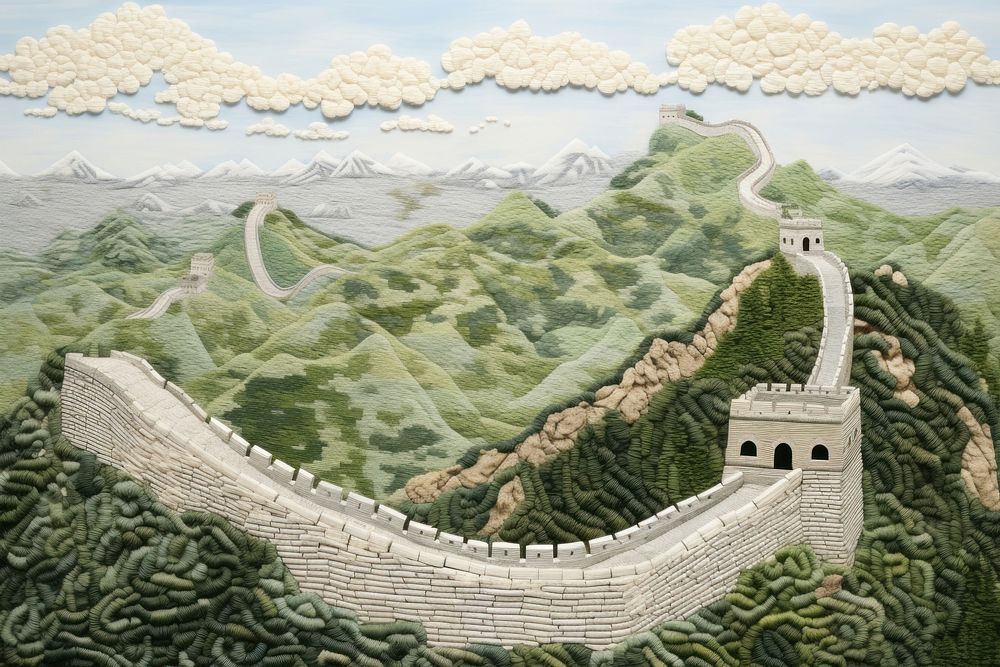 Great wall China architecture creativity | Free Photo - rawpixel