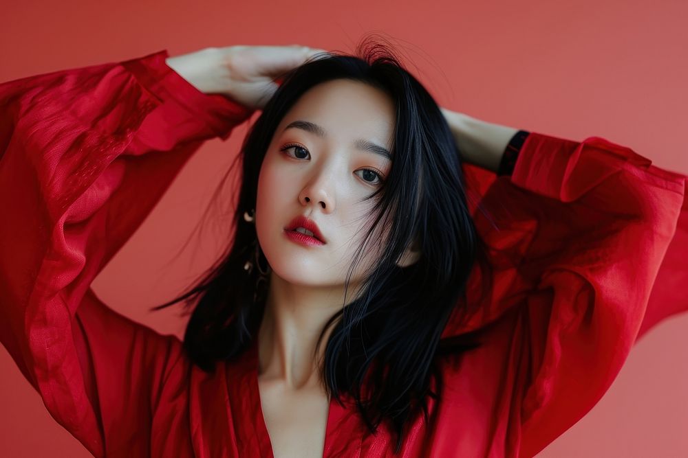 Influencer portrait looking adult. | Premium Photo - rawpixel