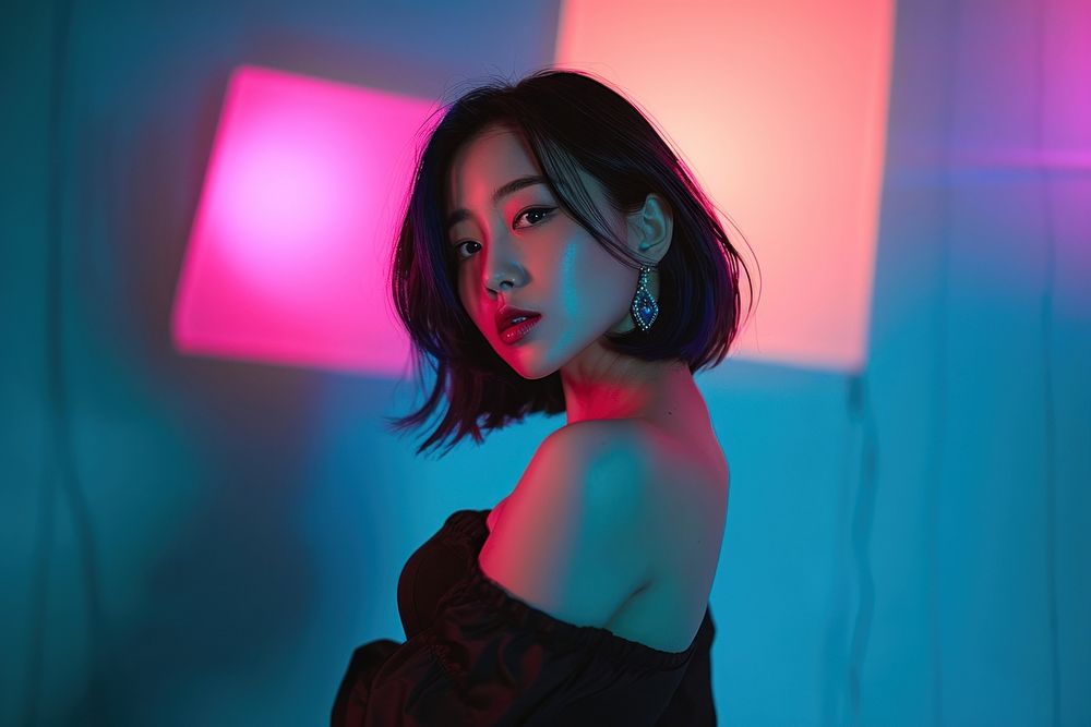 Influencer portrait looking adult. | Premium Photo - rawpixel