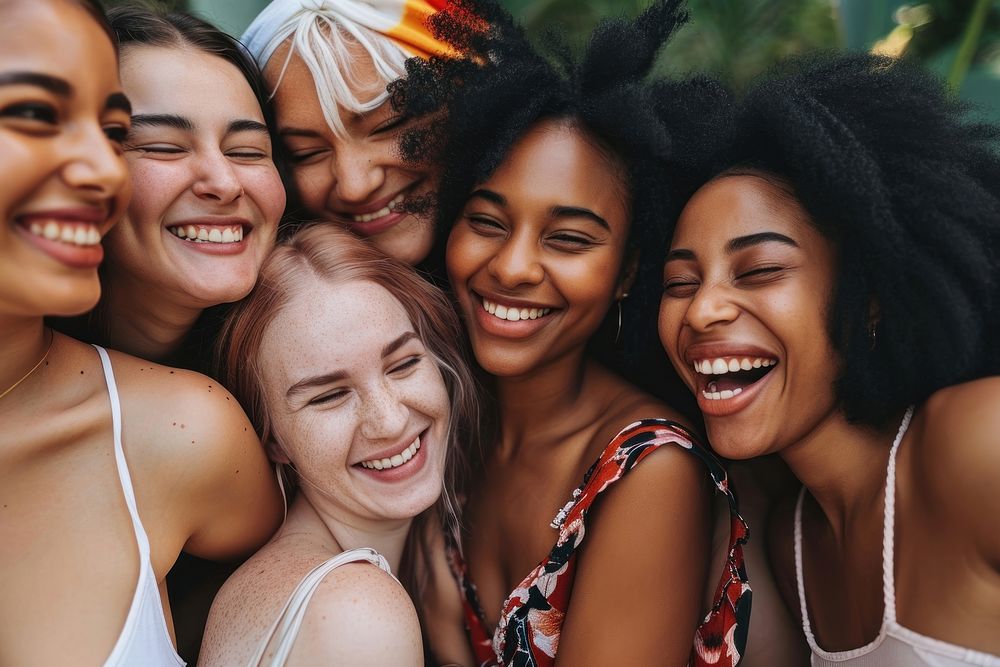 Group happy women laughing smiling | Free Photo - rawpixel