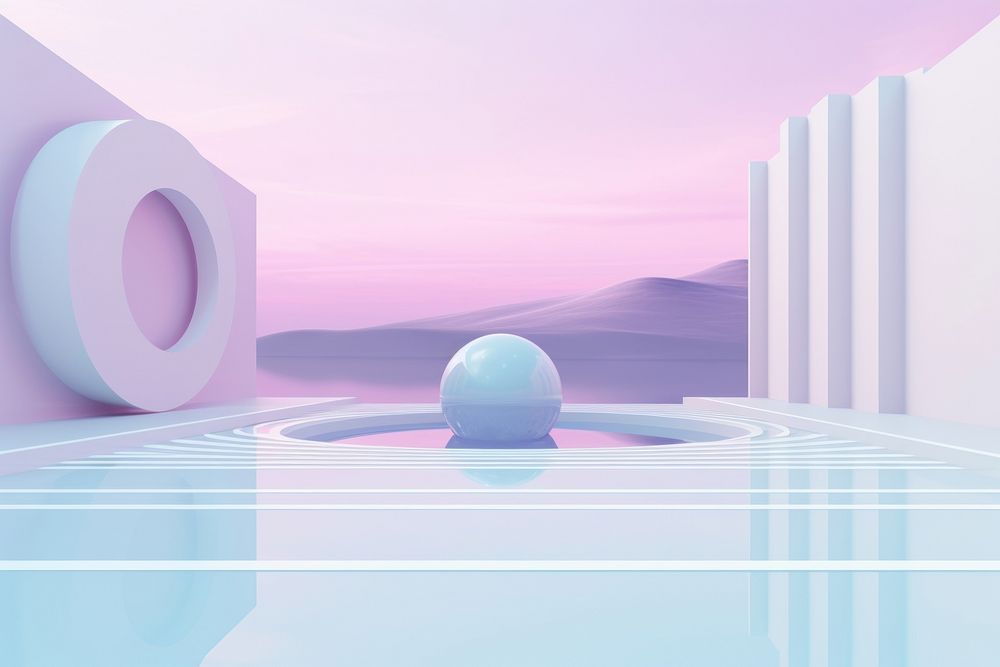 Abstract background architecture reflection graphics. | Premium Photo ...