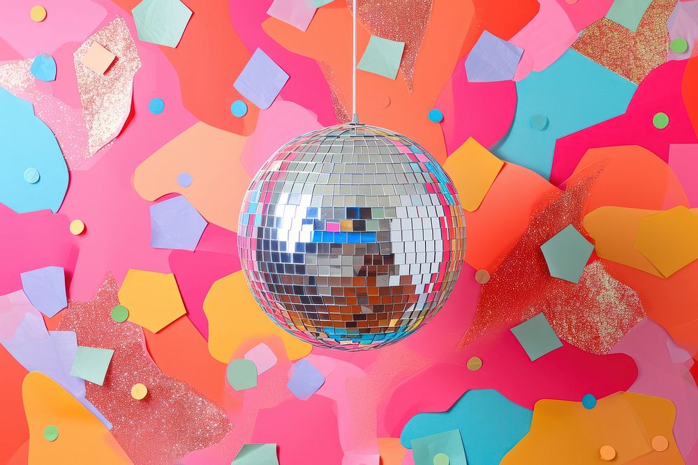 Minimal Collage Retro dreamy disco | Free Photo Illustration - rawpixel