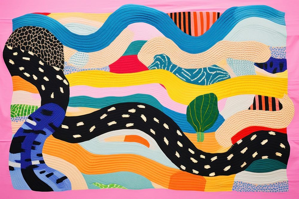 Simple abstract fabric textile illustration | Free Photo - rawpixel