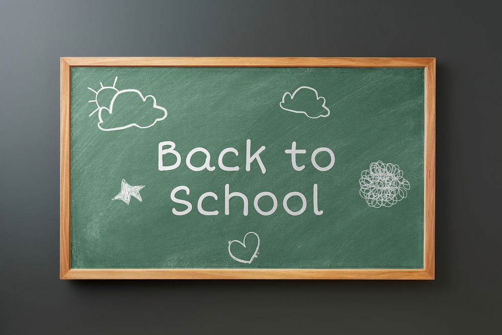 School's chalkboard mockup psd | Premium PSD Mockup - rawpixel