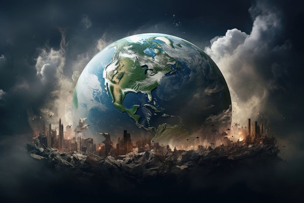 Earth disappearing astronomy planet space. | Free Photo Illustration ...