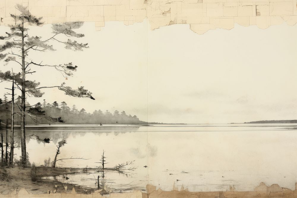 Nature lake border outdoors plant | Free Photo Illustration - rawpixel