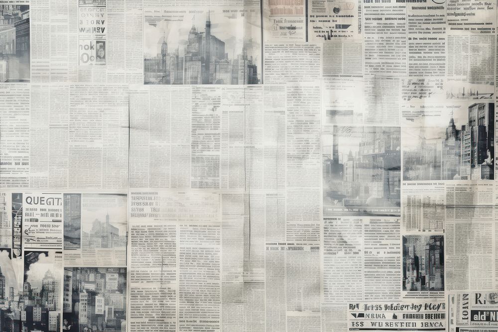 City border newspaper backgrounds text. | Free Photo Illustration ...