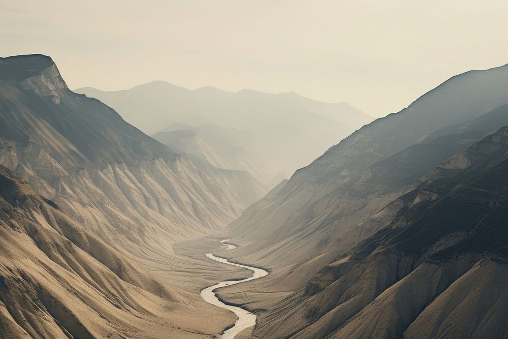 Mountain ravine outdoors nature valley. | Free Photo - rawpixel