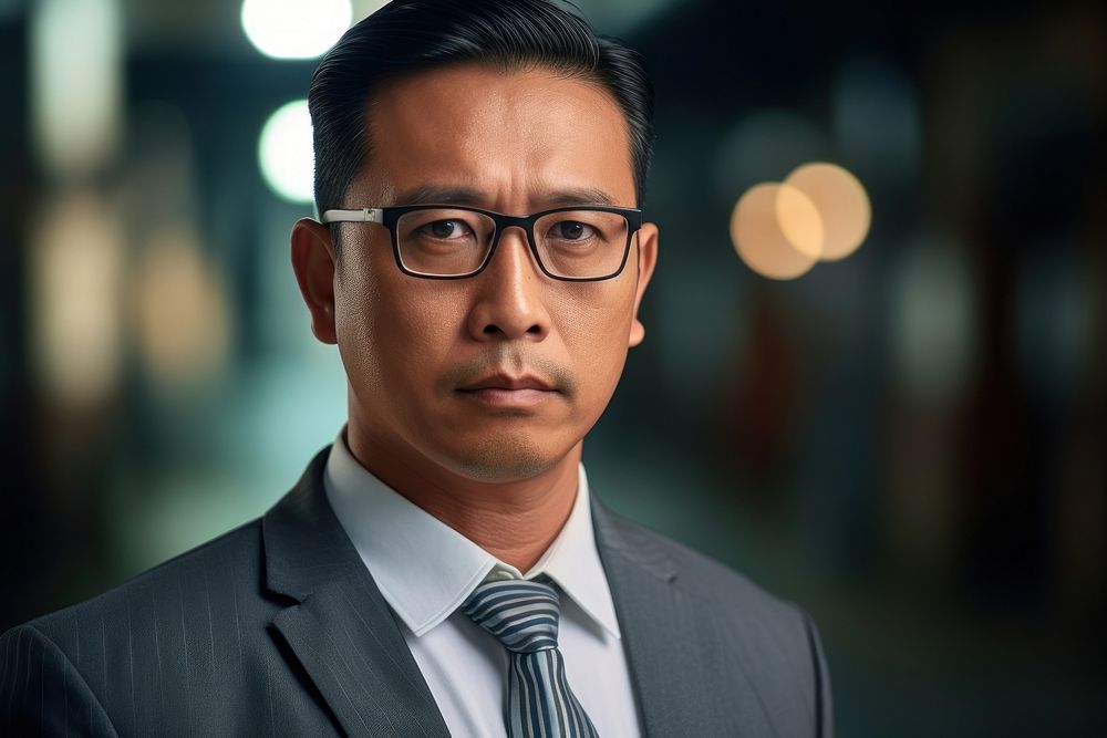 Malaysian man portrait glasses adult. | Premium Photo - rawpixel