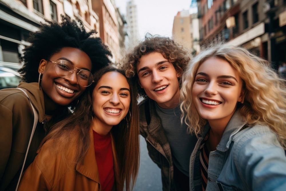 Diverse friends having fun laughing | Free Photo - rawpixel