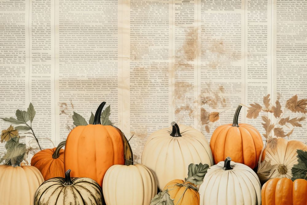 Pumpkin border backgrounds vegetable squash. | Premium Photo ...