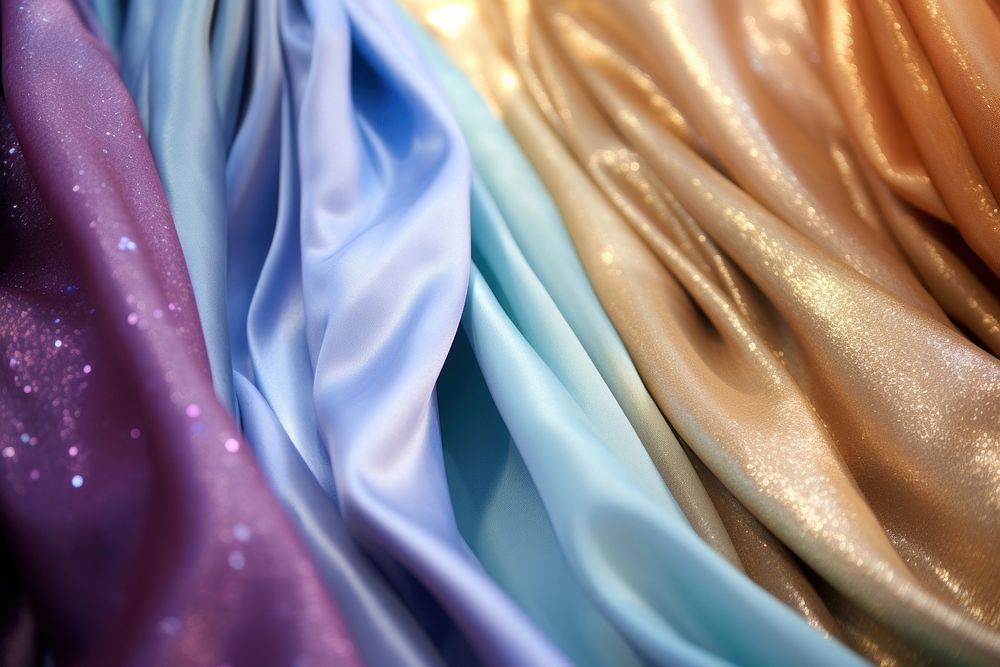 Midnight Bazaar Shimmering Silk Fabric | Premium Photo - rawpixel